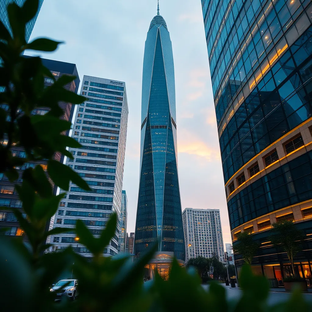 Exploring the API Trio Office Tower Through Photography