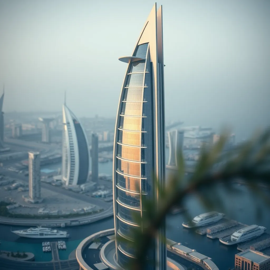 Explore the Tiara East Tower: Dubai's Architectural Marvel